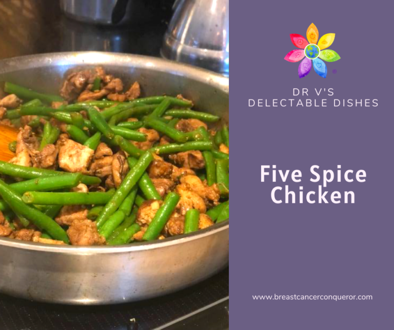 Five Spice Organic Chicken - Breast Cancer Conqueror