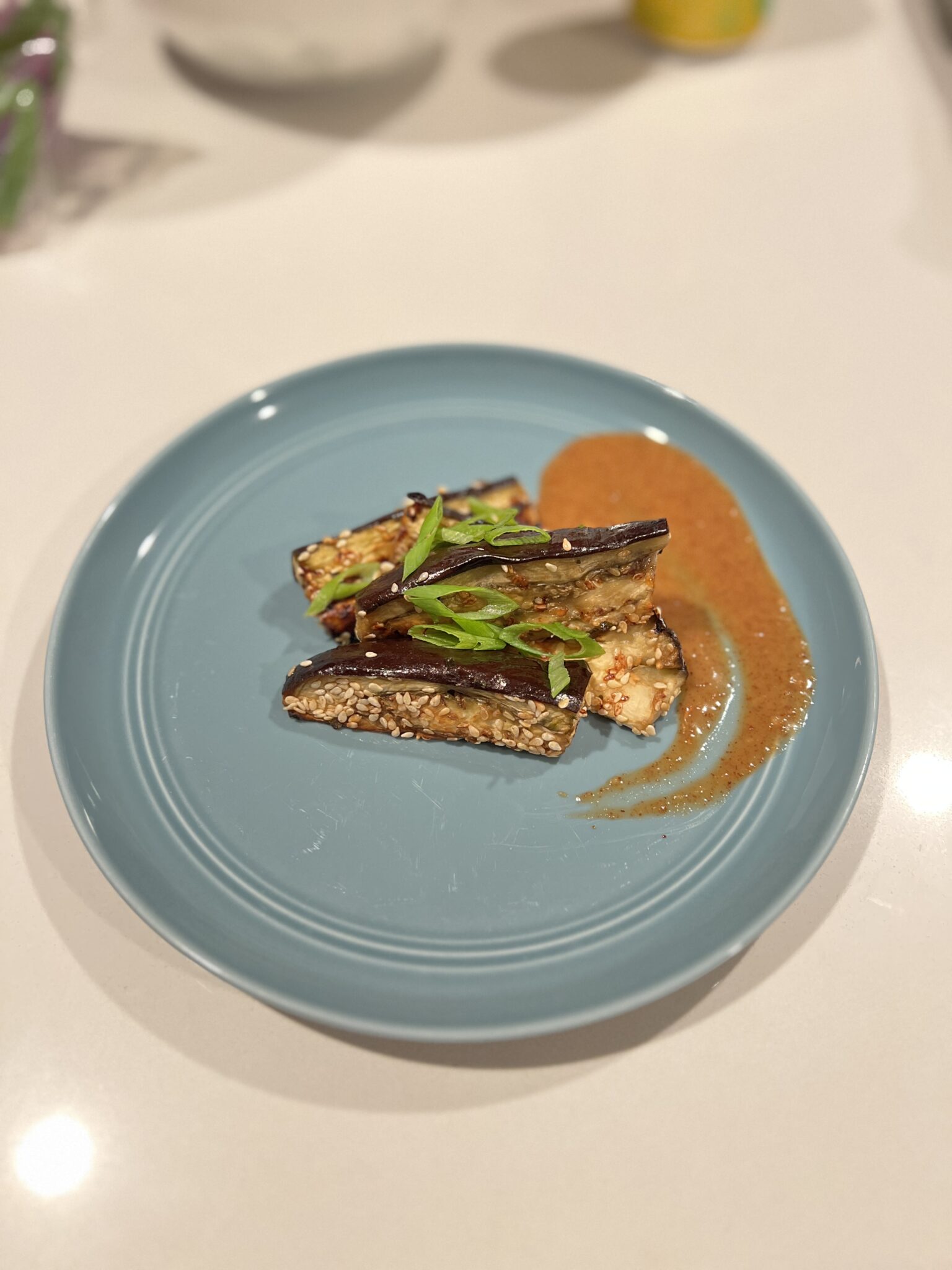 Miso-Glazed Asian Eggplant - Breast Cancer Conqueror