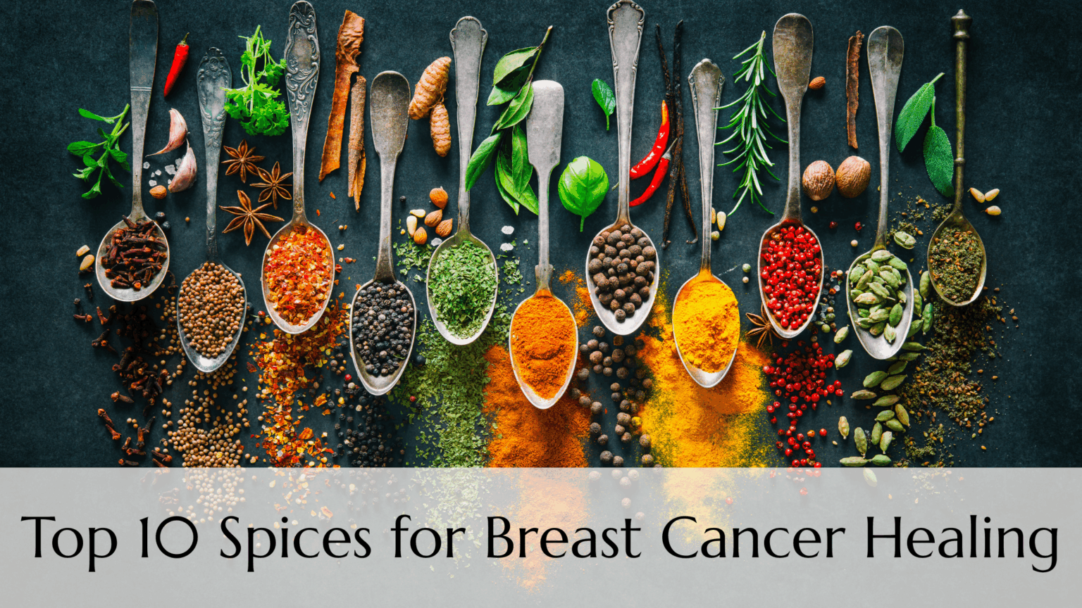 The Top 10 Spices for Breast Cancer Healing - Breast Cancer Conqueror